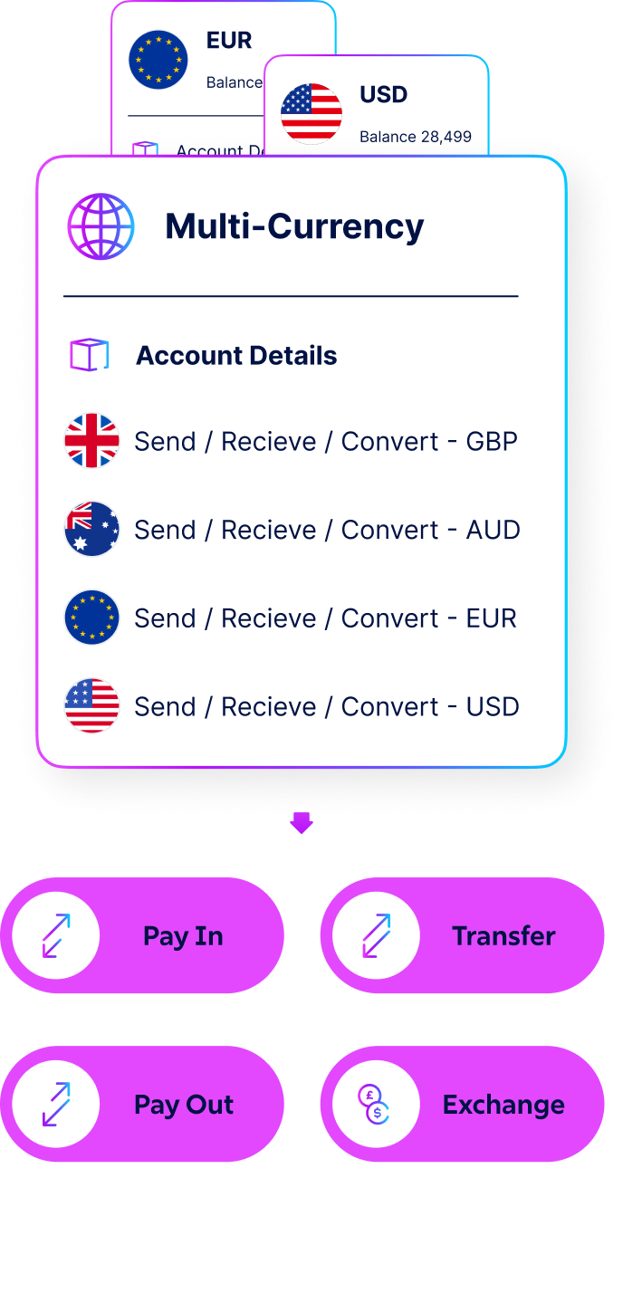 Products: Multi-Currency Accounts